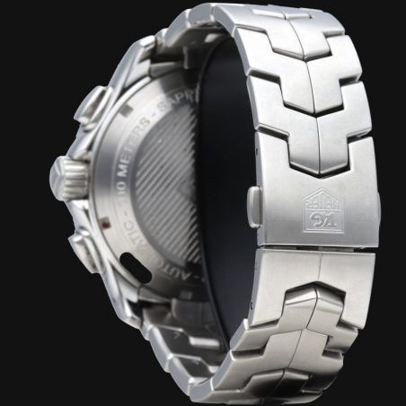 Montre Tag Heuer d'occasion | Aquagraph Link Calibre 6 | Joaillerie Royale